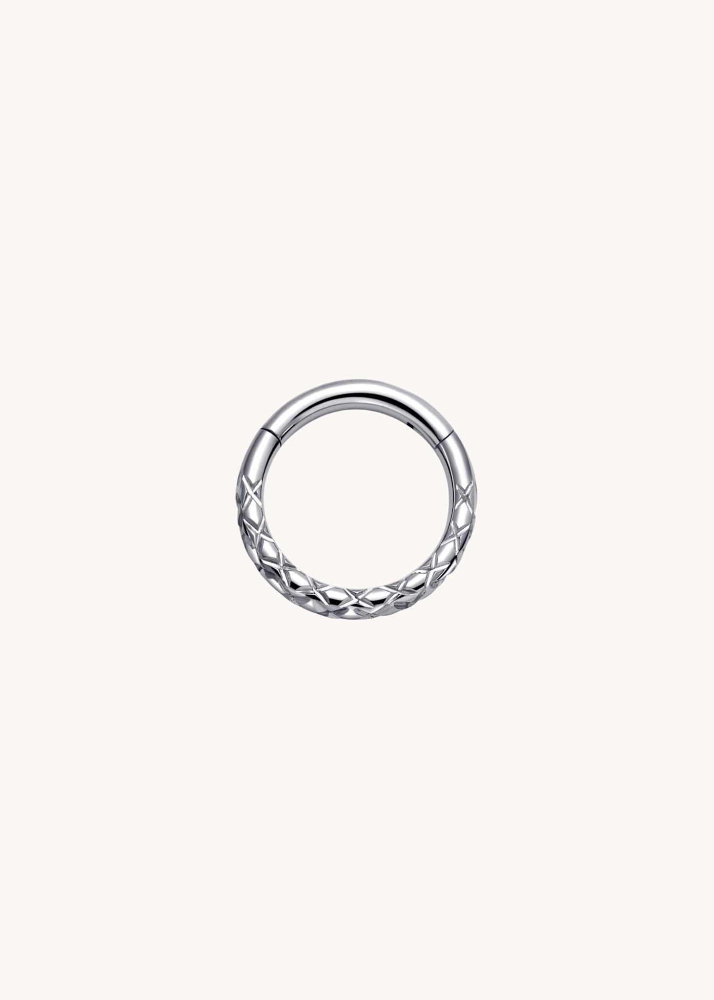 Dear Diary Tattoo | Serpentine Click Ring Titanium - Dear Diary Tattoo