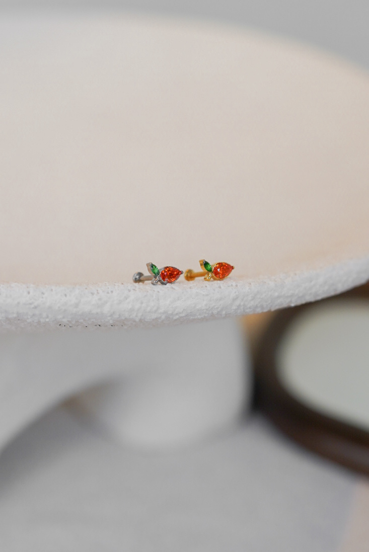 Dear Diary Tattoo | Strawberry Glaze Piercing Titanium - Dear Diary Tattoo