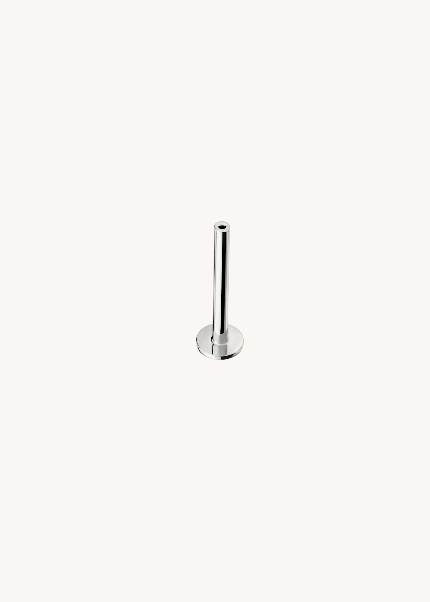 Dear Diary | Labret Flatback Post Titanium Threadless - Dear Diary Tattoo