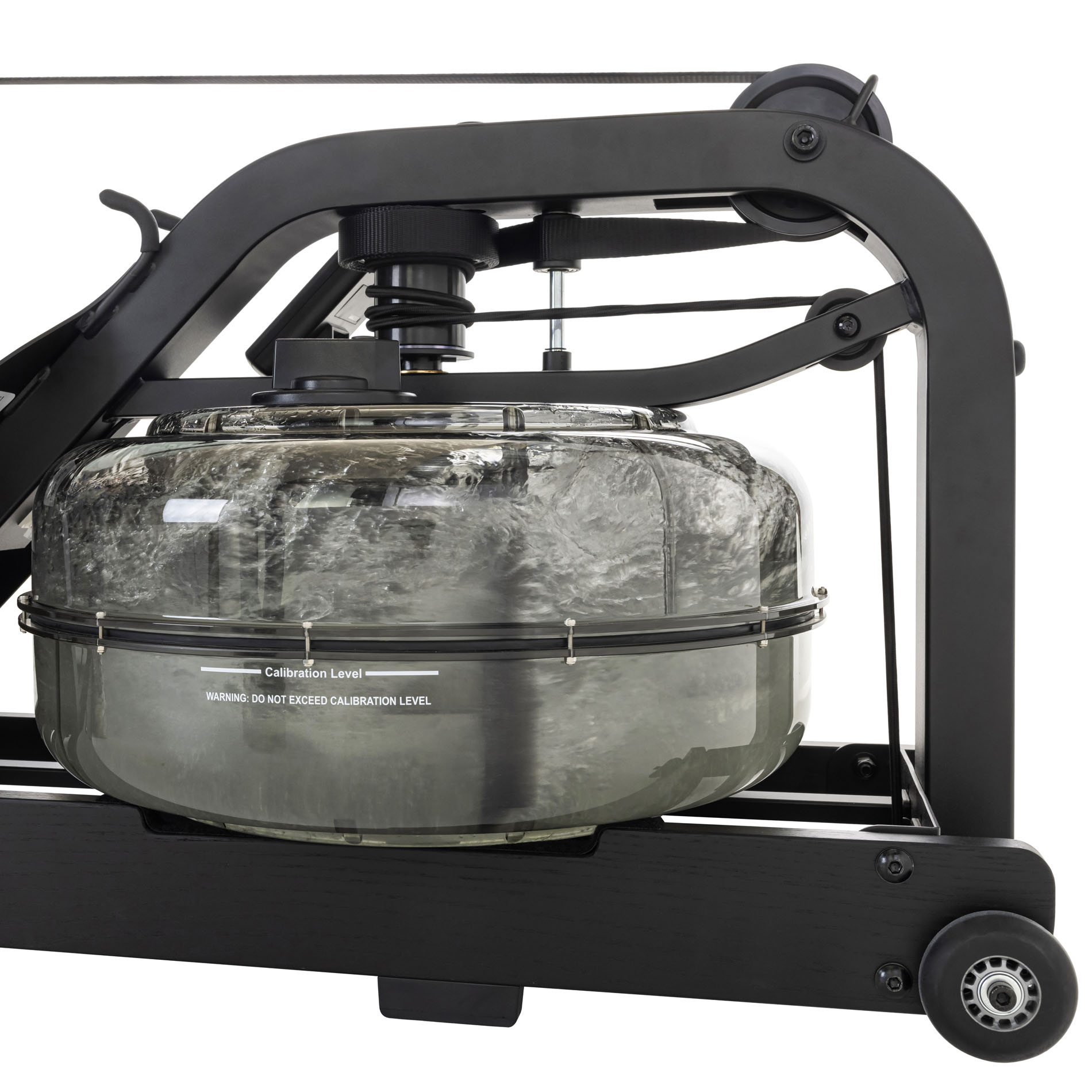 Fluid Rower Apollo Plus Black - Foldable - Rowing Machine - Fluid