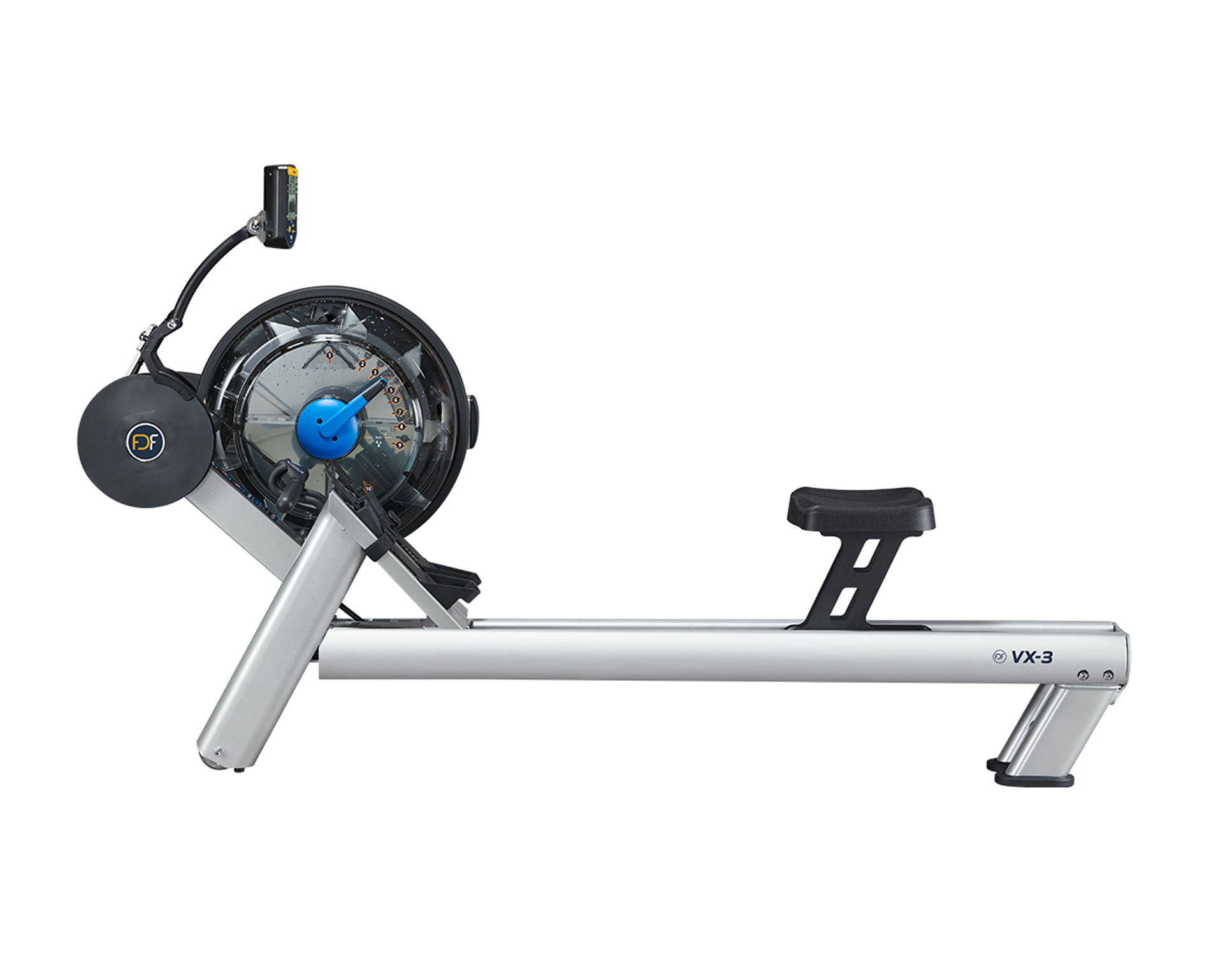 Fluid Rower Vortex VX-3 - Rowing Machine - Bluetooth - Extra High Seat ...