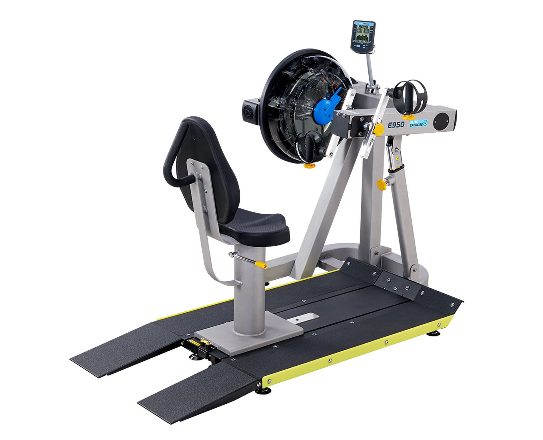 Fluid Exercise E950 - Medical Upper Body Ergometer with 10 Resistance ...