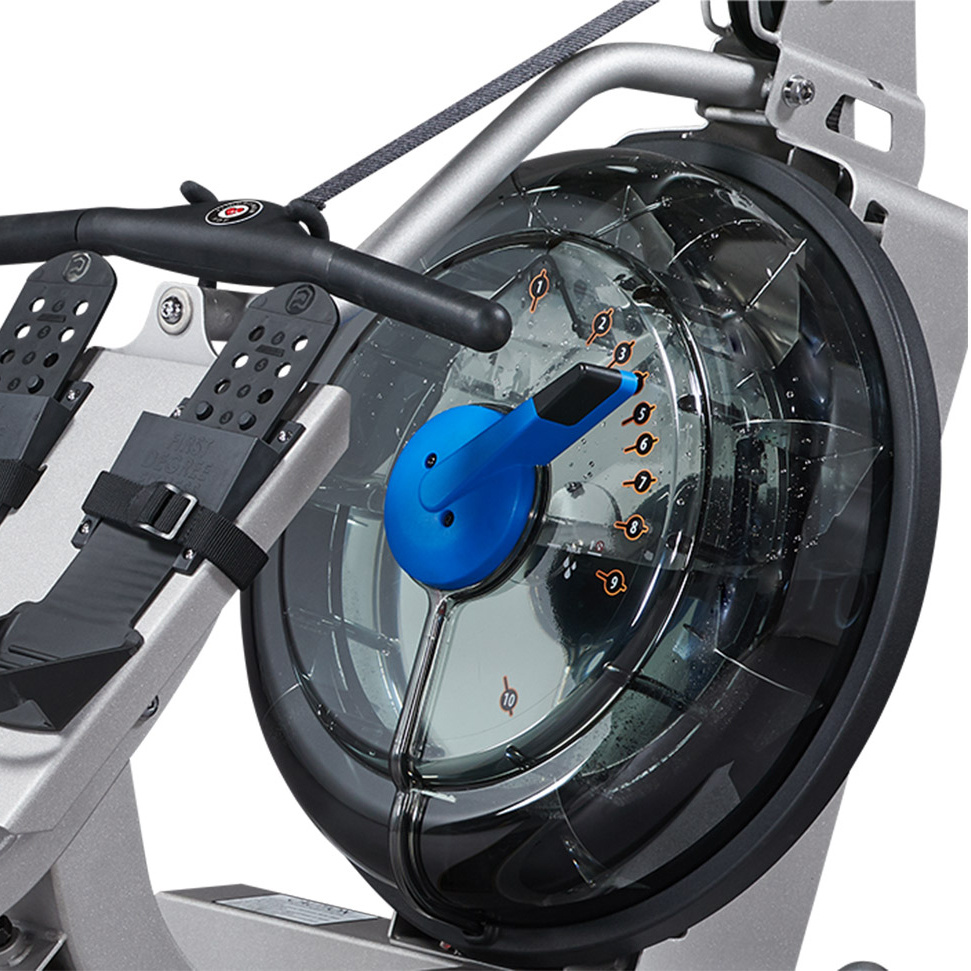 Fluid Rower Vortex VX-2 - Rowing Machine with 10 Resistance Levels - Fluid