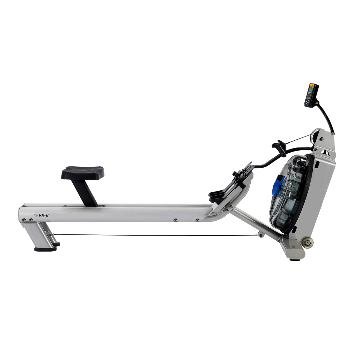 Fluid Rower Vortex VX-2 - Rowing Machine with 10 Resistance Levels - Fluid