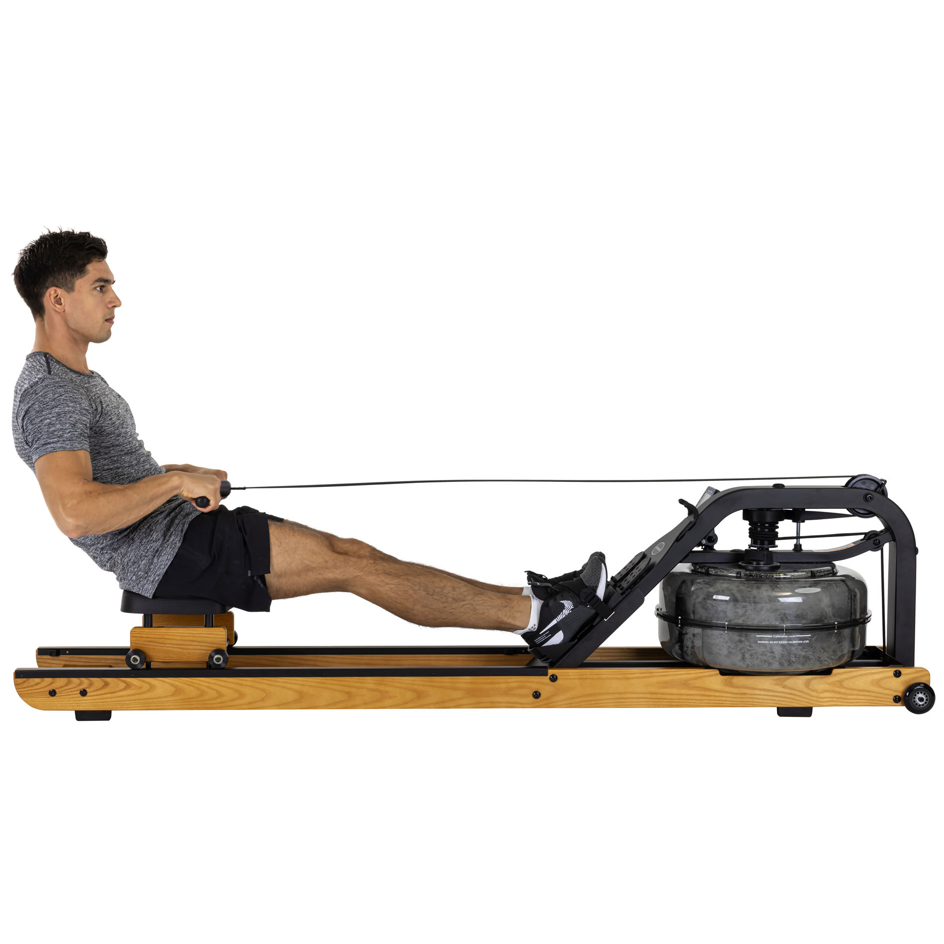 Fluid Rower Apollo V - Foldable - Rowing Machine 5 Resistance Levels ...