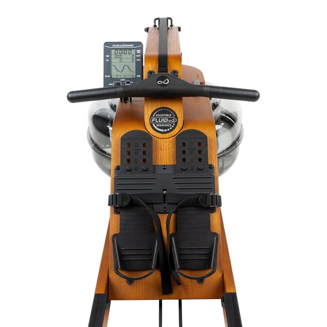 Fluid Rower EU-ROW 3 - Rowing Machine with 5 Resistance Levels - Fluid