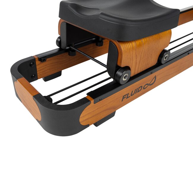 Fluid Rower EU-ROW 3 - Rowing Machine with 5 Resistance Levels - Fluid