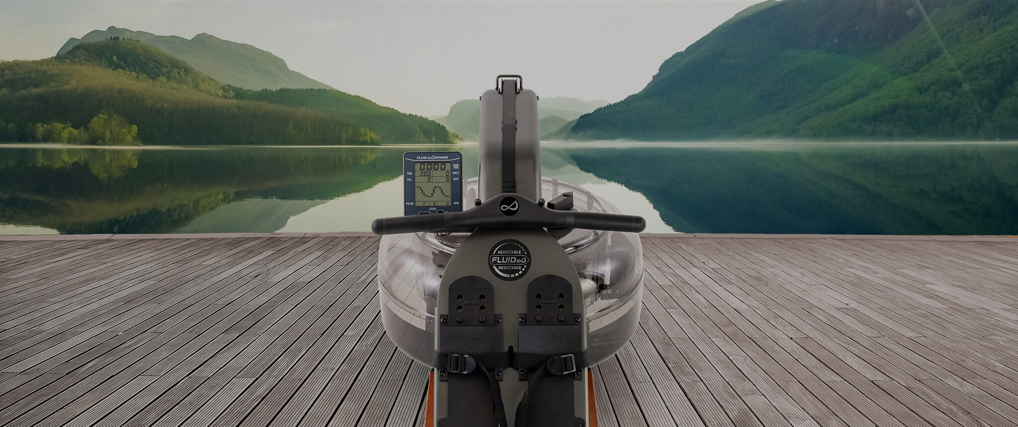 Fluid Rower Apollo Pro XL - Foldable Rower - With 10 Resistance Levels ...
