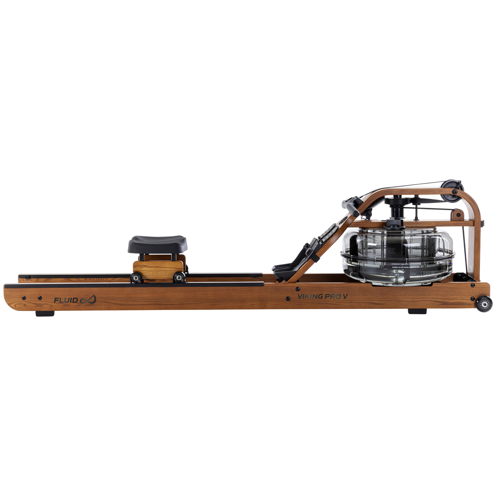 Fluid Rower Viking Pro V - Opklapbare Roeimachine, 5 Weerstanden - Fluid