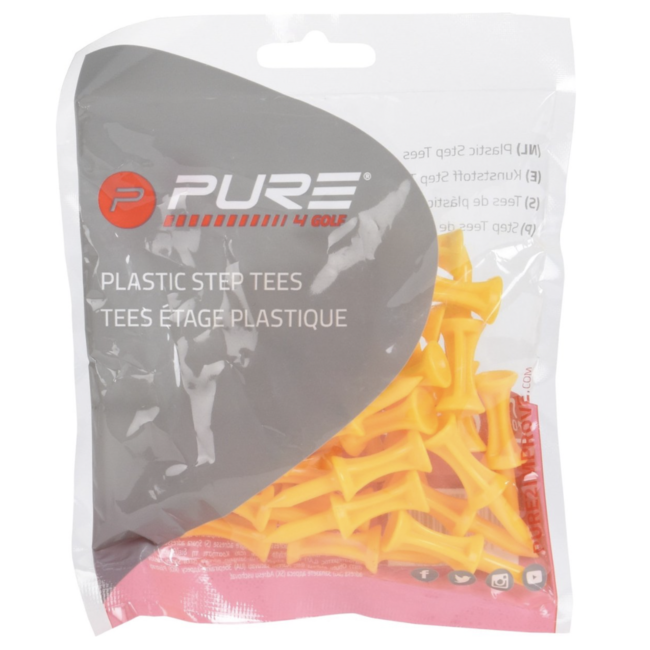 Pure2Improve Plastic Step Tees - Twente Golf