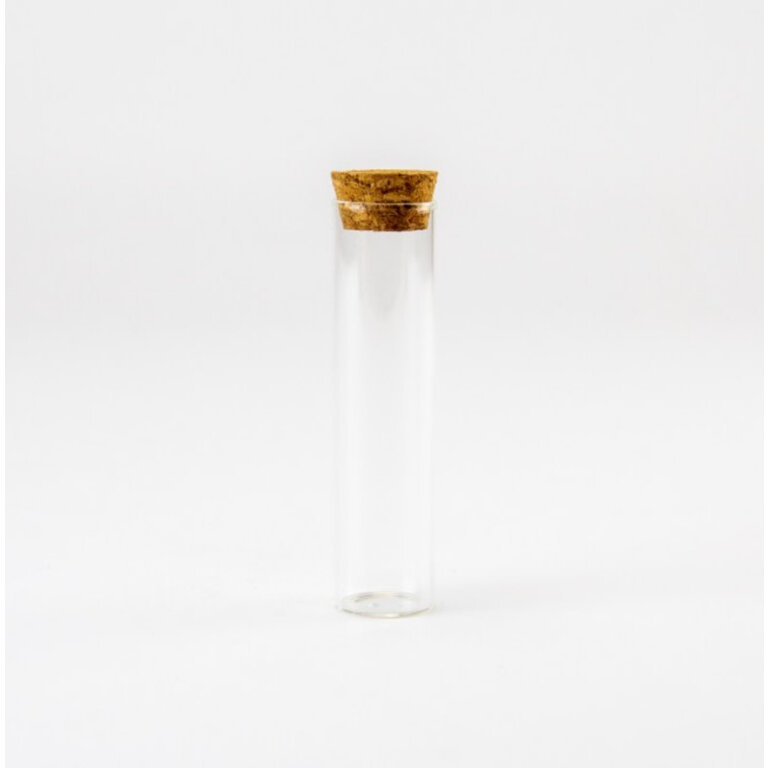Proefbuisje met kurk - 10cm - Feeërieke