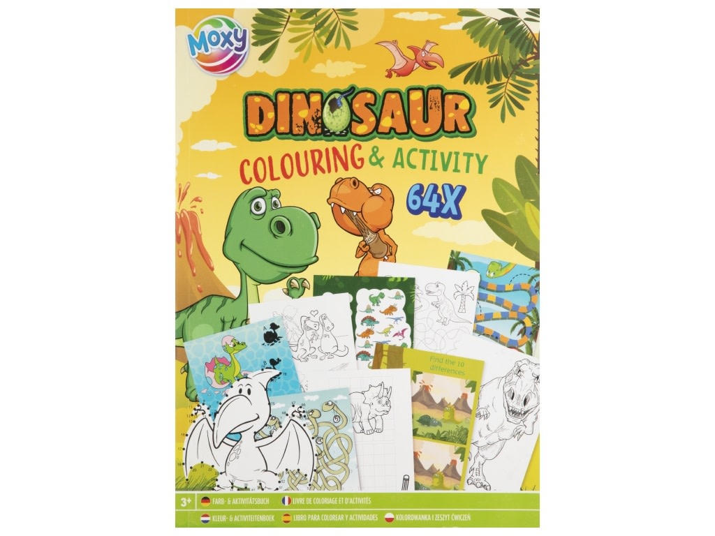 Colouring & Activity Book - Dino - Feeërieke