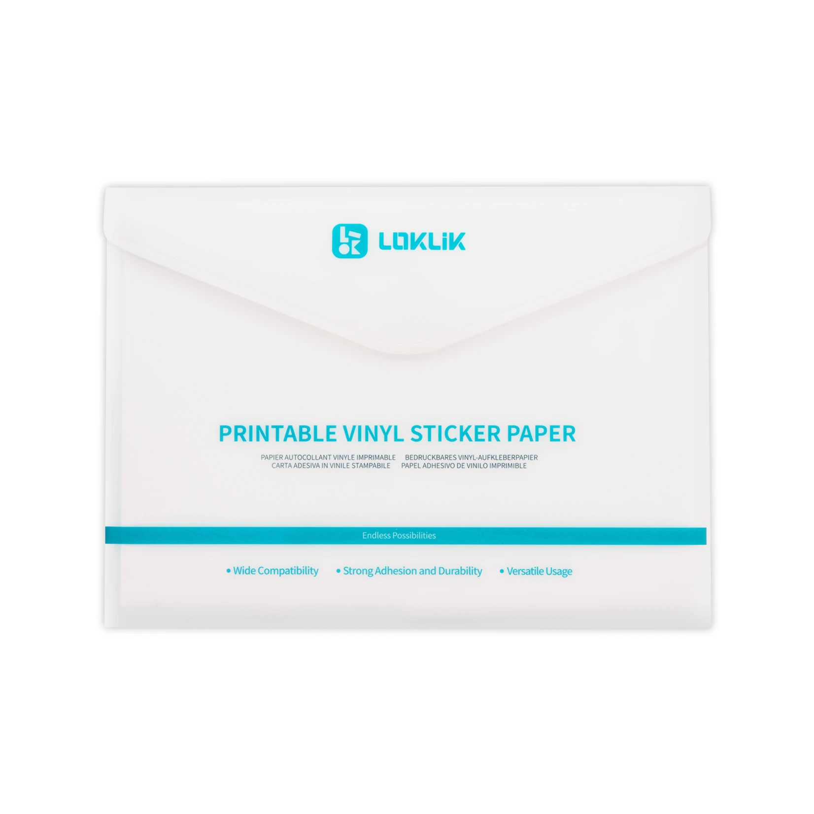 Loklik Matte Printable Sticker Paper A4 - 20 pack - Feeërieke