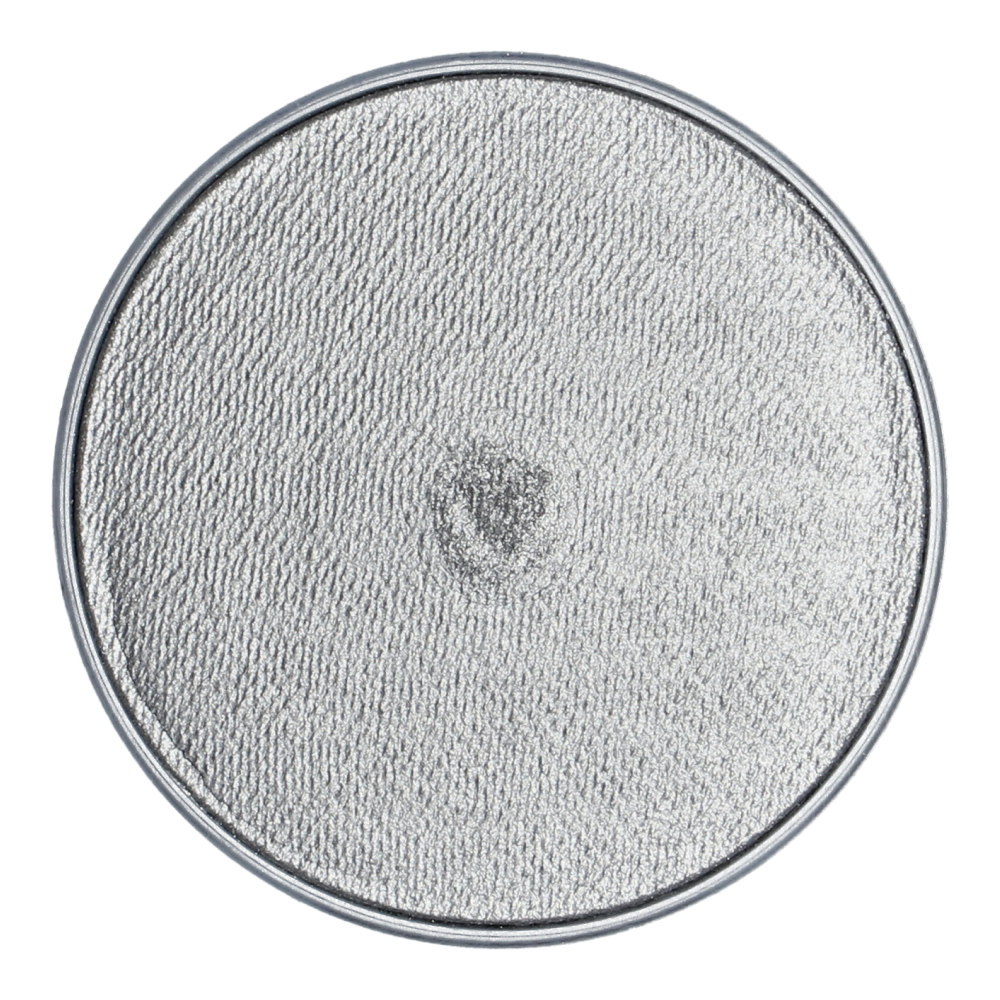 Aqua Face- and Bodypaint - Silver (Shimmer) 45gr - Feeërieke