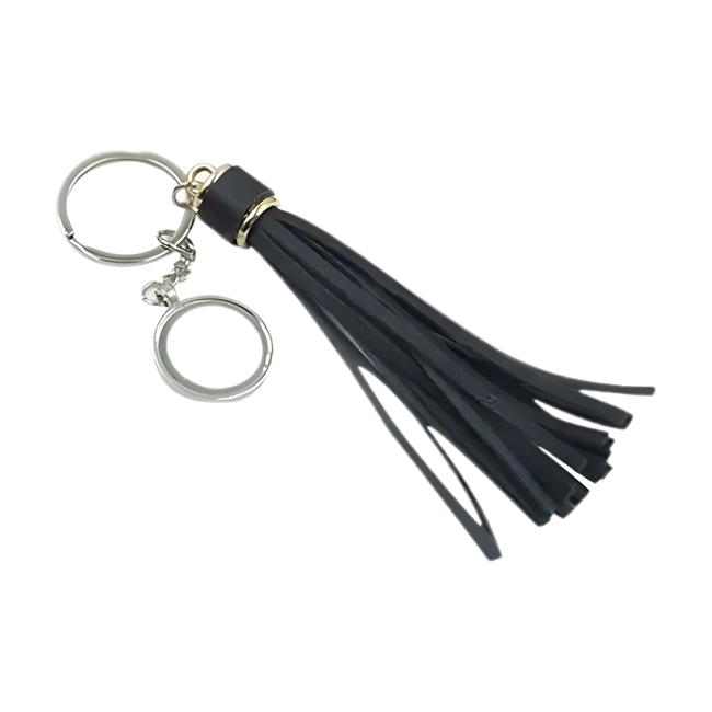 Key Ring Tassel BLACK - voor sublimatie - Feeërieke