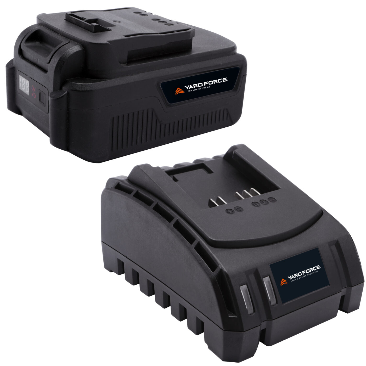 Yardforce accu 4.0Ah 20v plus lader - Mow-Robotics