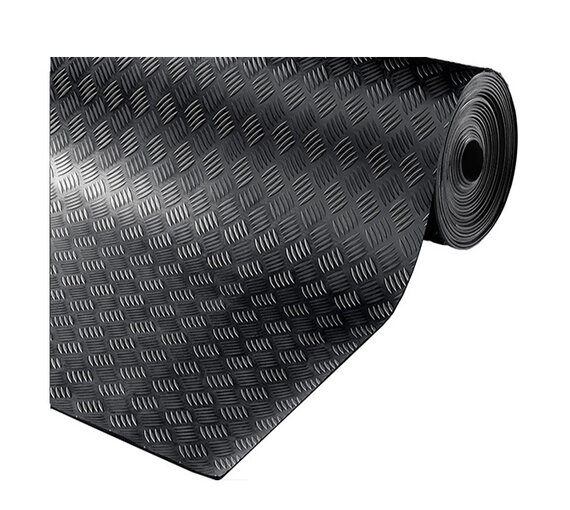 Rubbermatten op maat gemaakt van rol - Mattenexpert.nl