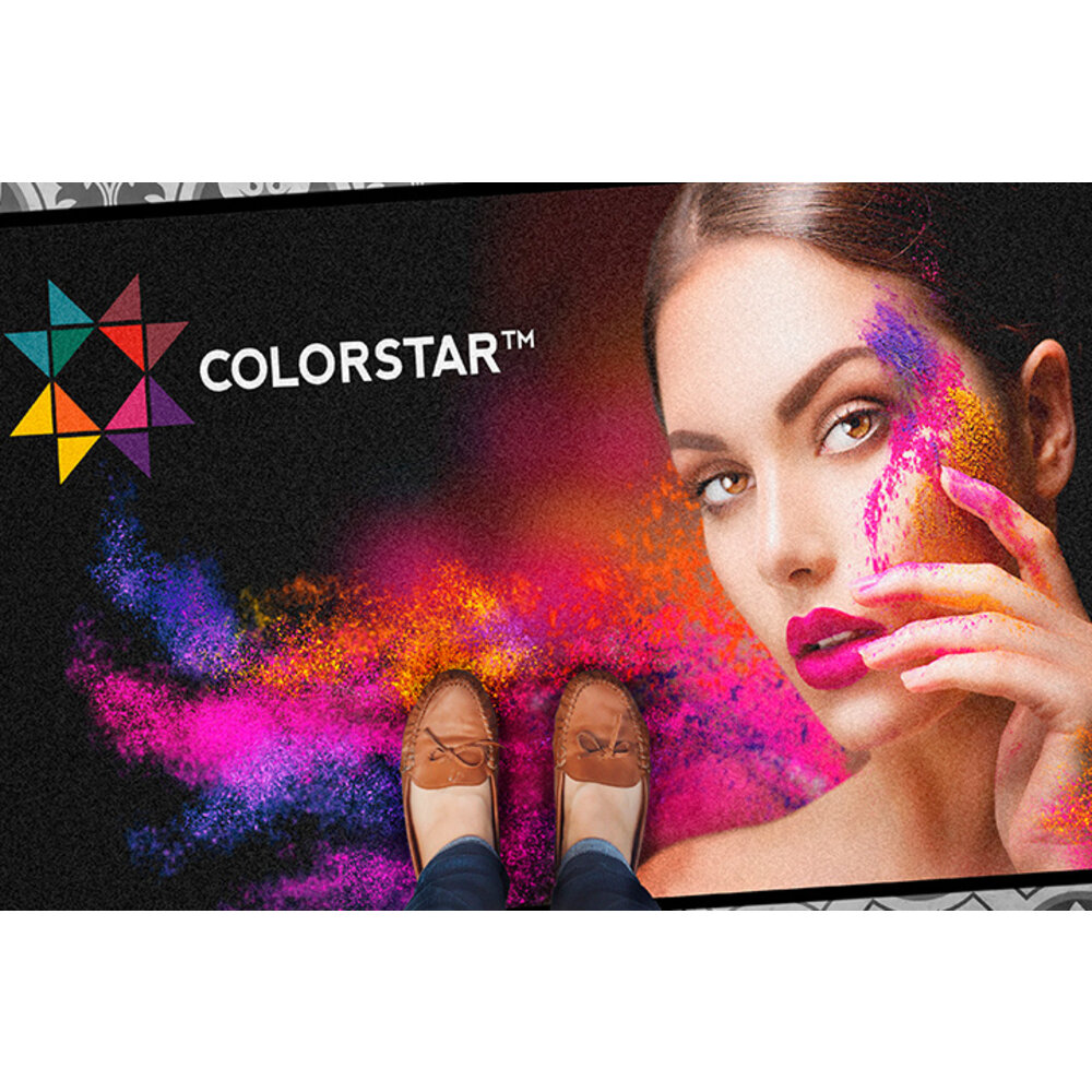 ColorStar Logo mat binnen - Mattenexpert.nl
