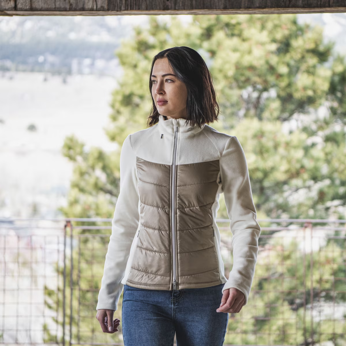 Women Mundin Midlayer Jacket - SILVER SPORT