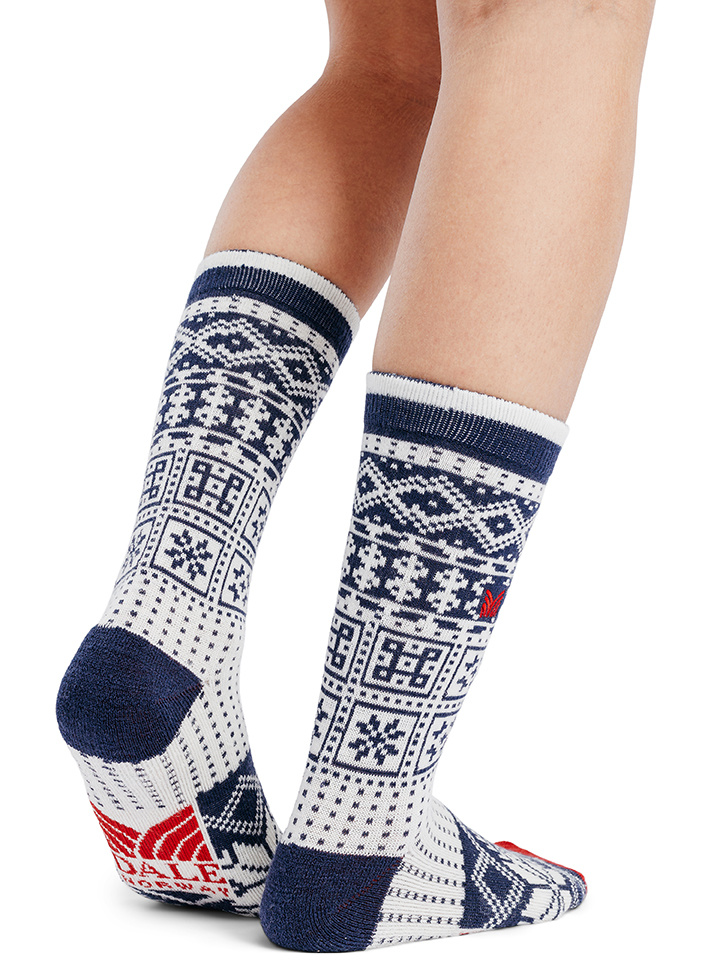 History Wool Crew Cut Socks - SILVER SPORT