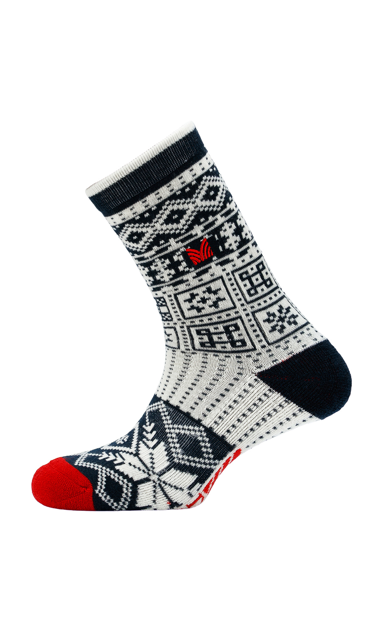 History Wool Crew Cut Socks - SILVER SPORT