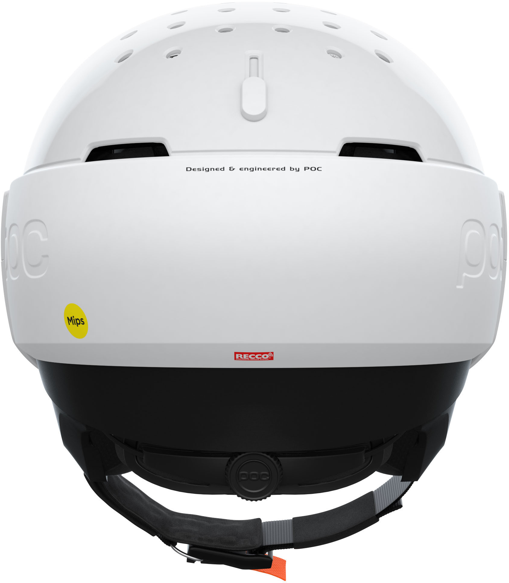 Levator MIPS Visor Ski Helmet - SILVER SPORT