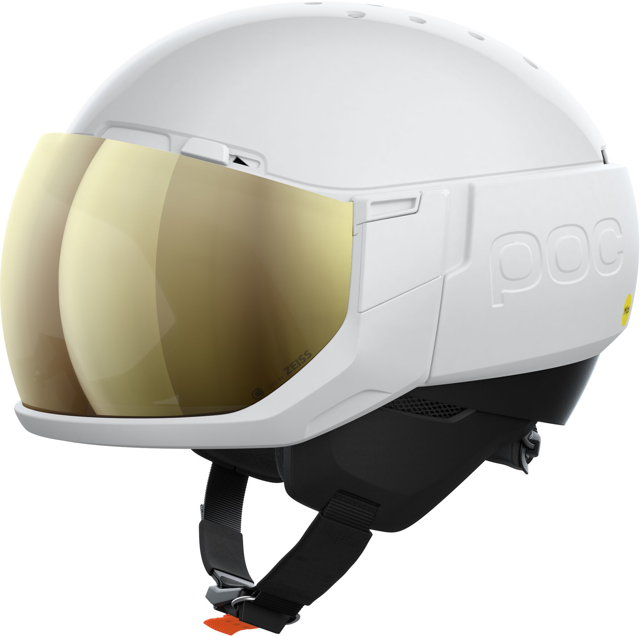 Levator MIPS Visor Ski Helmet - SILVER SPORT