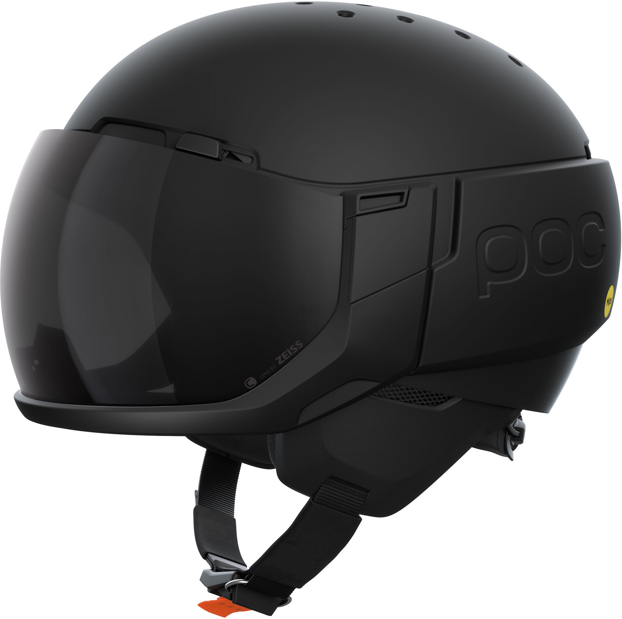 Levator MIPS Visor Ski Helmet - SILVER SPORT