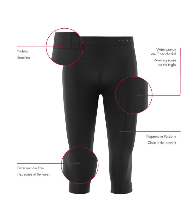 Warm 3/4 Pant Tight For Men - SILVER SPORT