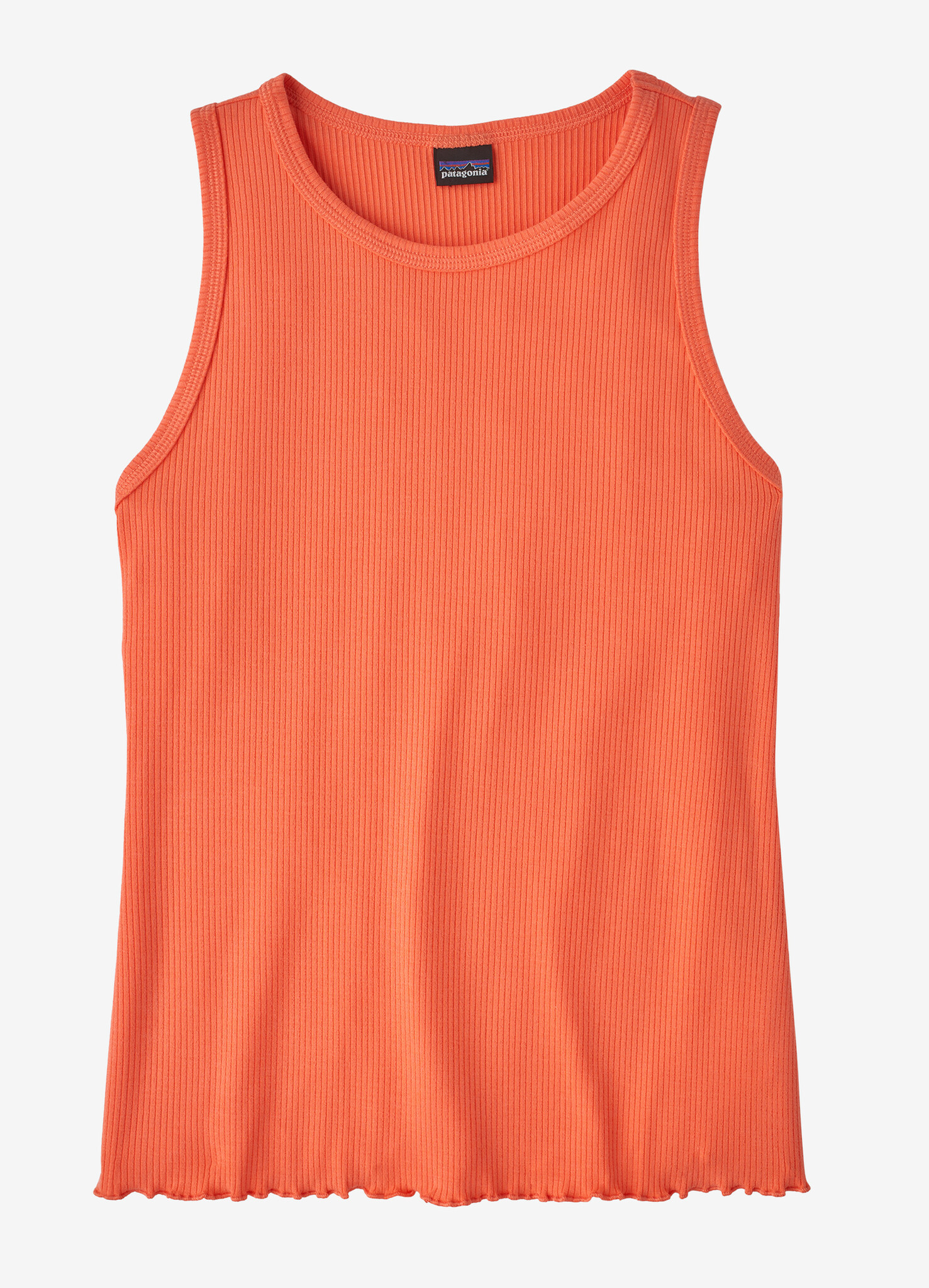 Rib Knit Tank For Women - SILVER SPORT