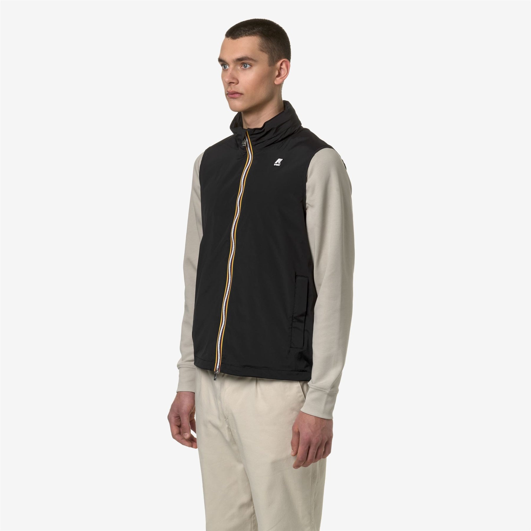 Valen Stretch Nylon Jersey For Men - SILVER SPORT