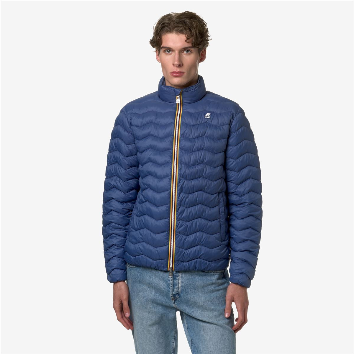 Valentine Quilted Eco Warm Jacket For Men - SILVER SPORT
