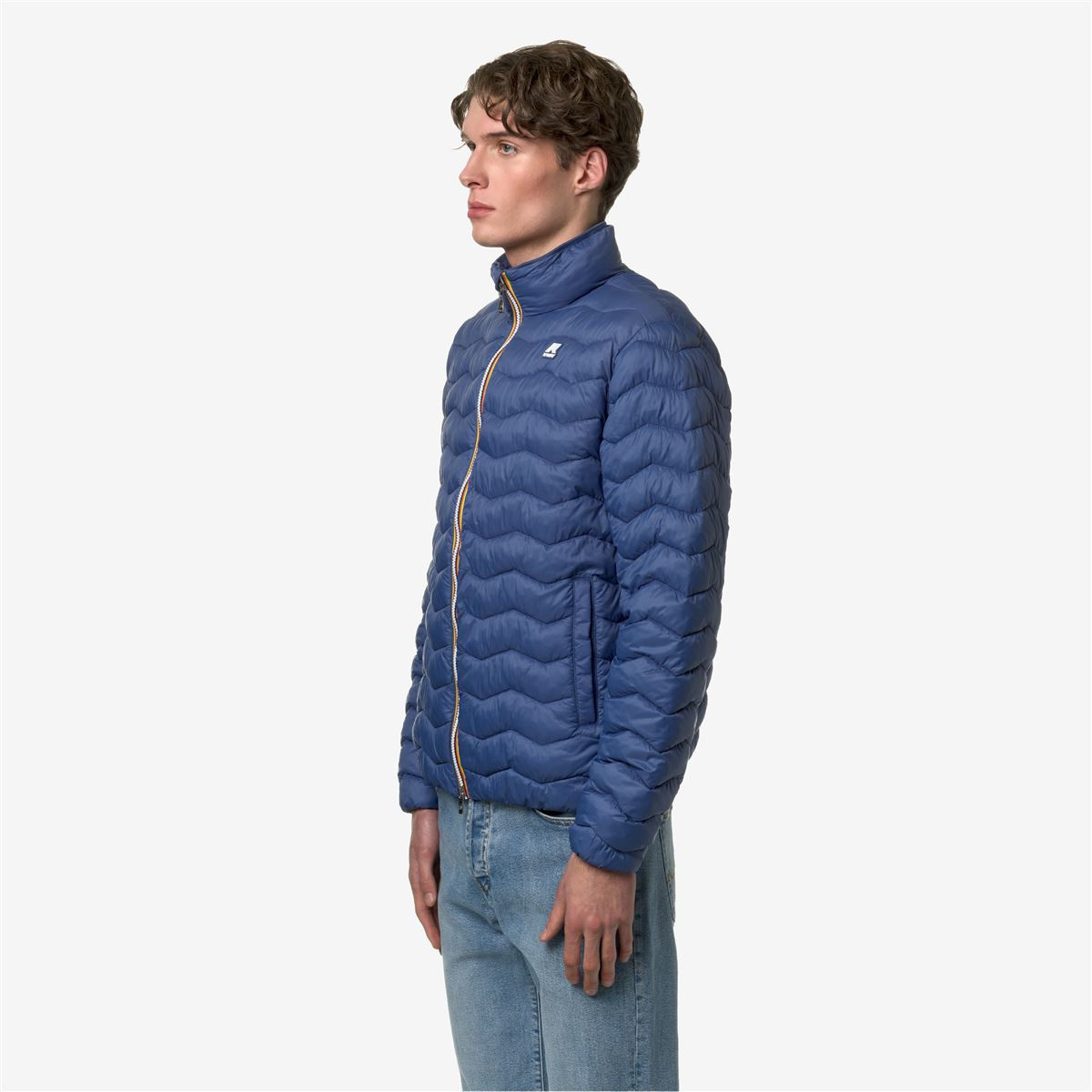 Valentine Quilted Eco Warm Jacket For Men - SILVER SPORT