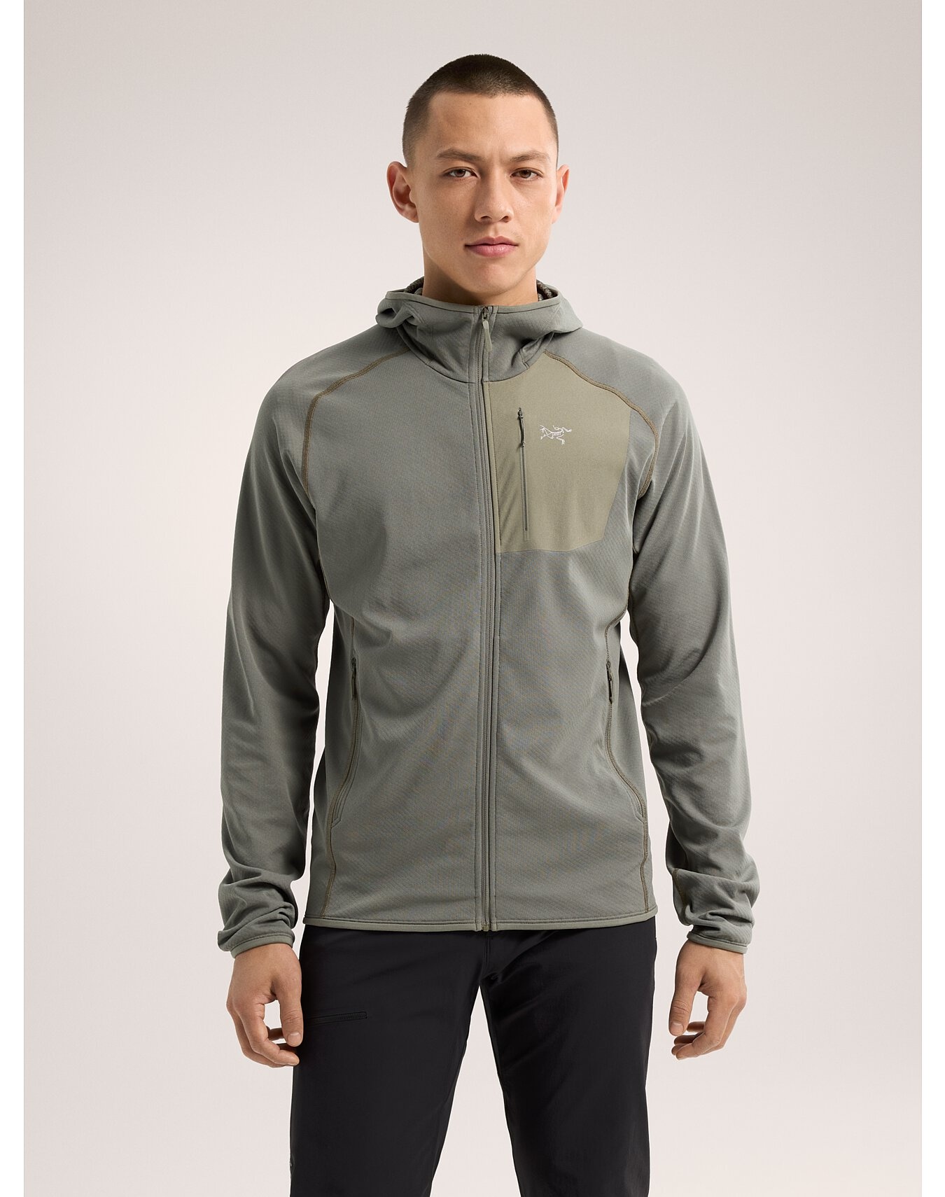 Delta Hoody For Men - SILVER SPORT