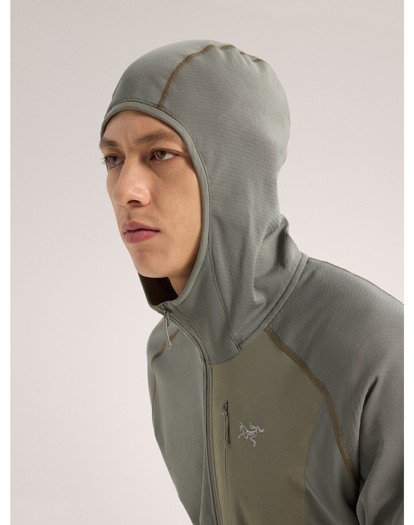 Delta Hoody For Men - SILVER SPORT