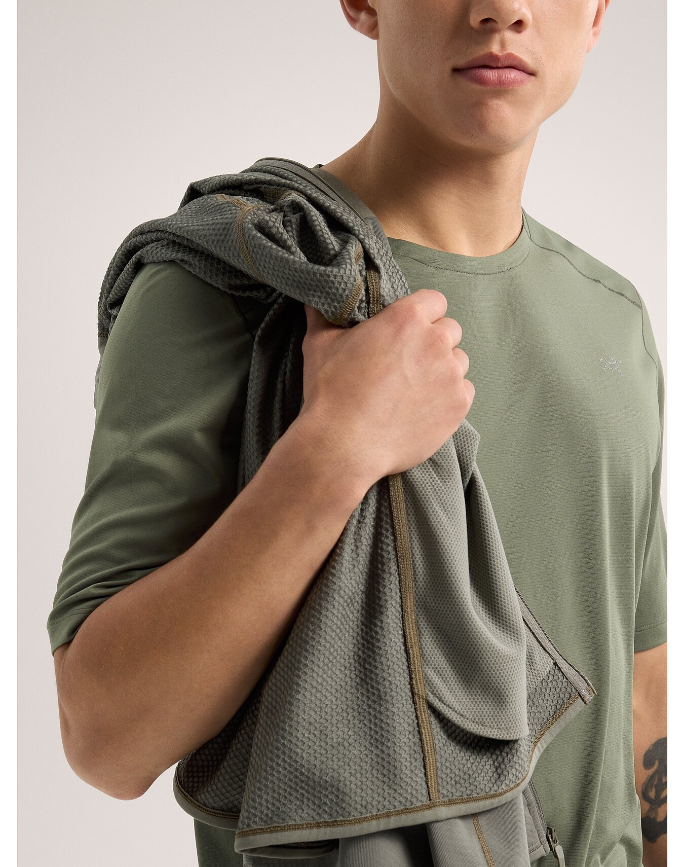 Delta Hoody For Men - SILVER SPORT