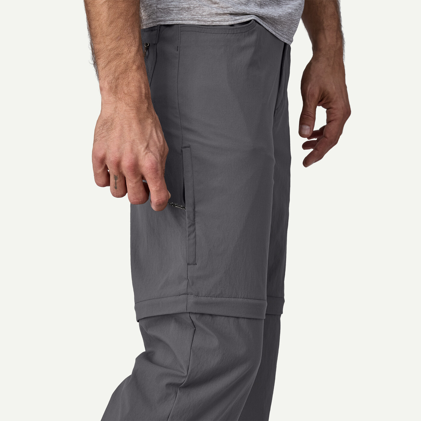 Quandary Convertible Pants For Men - SILVER SPORT