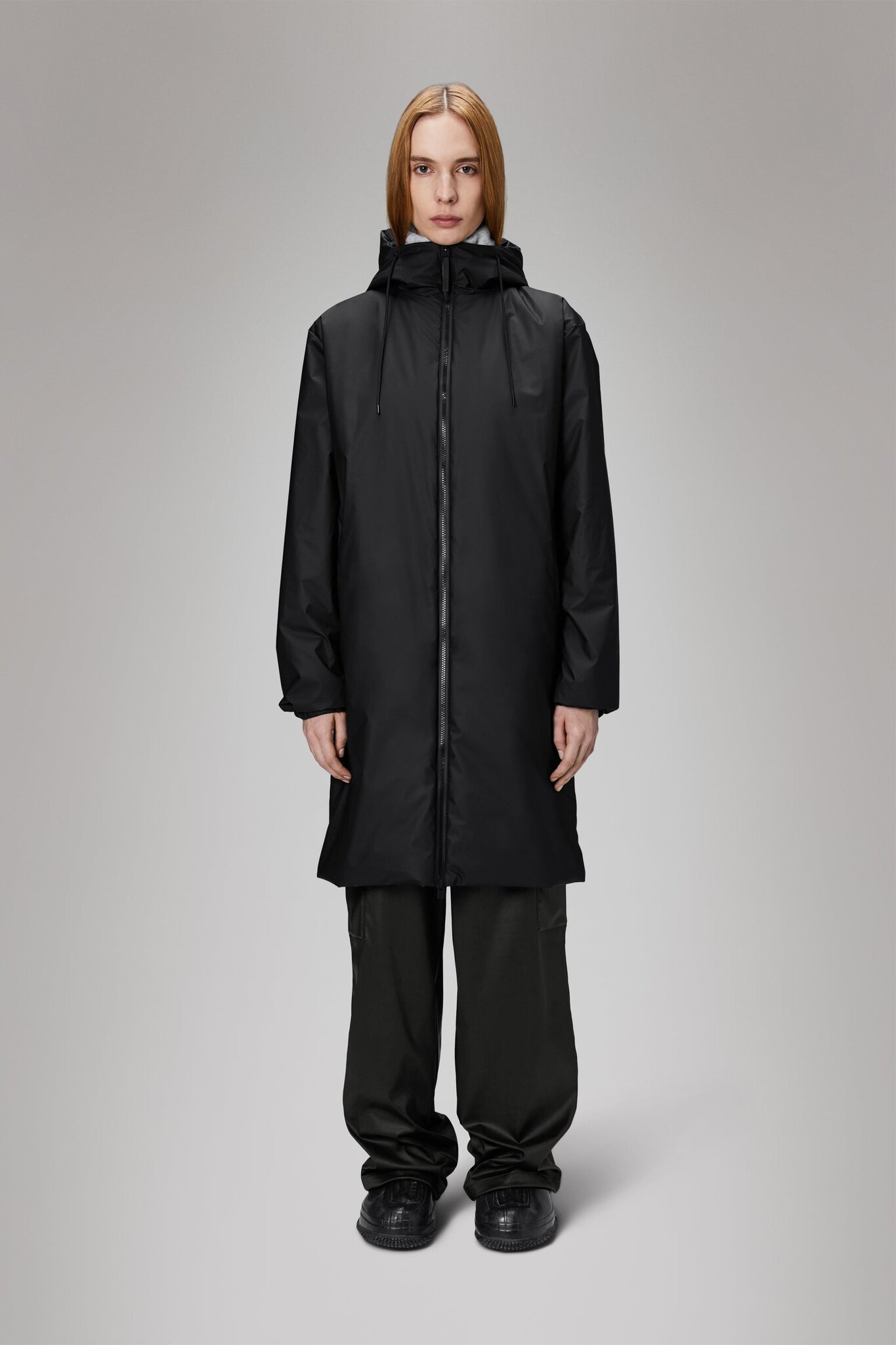 Lohja Long Insulated Jacket With Double Welded Seams - W3T2 - SILVER SPORT