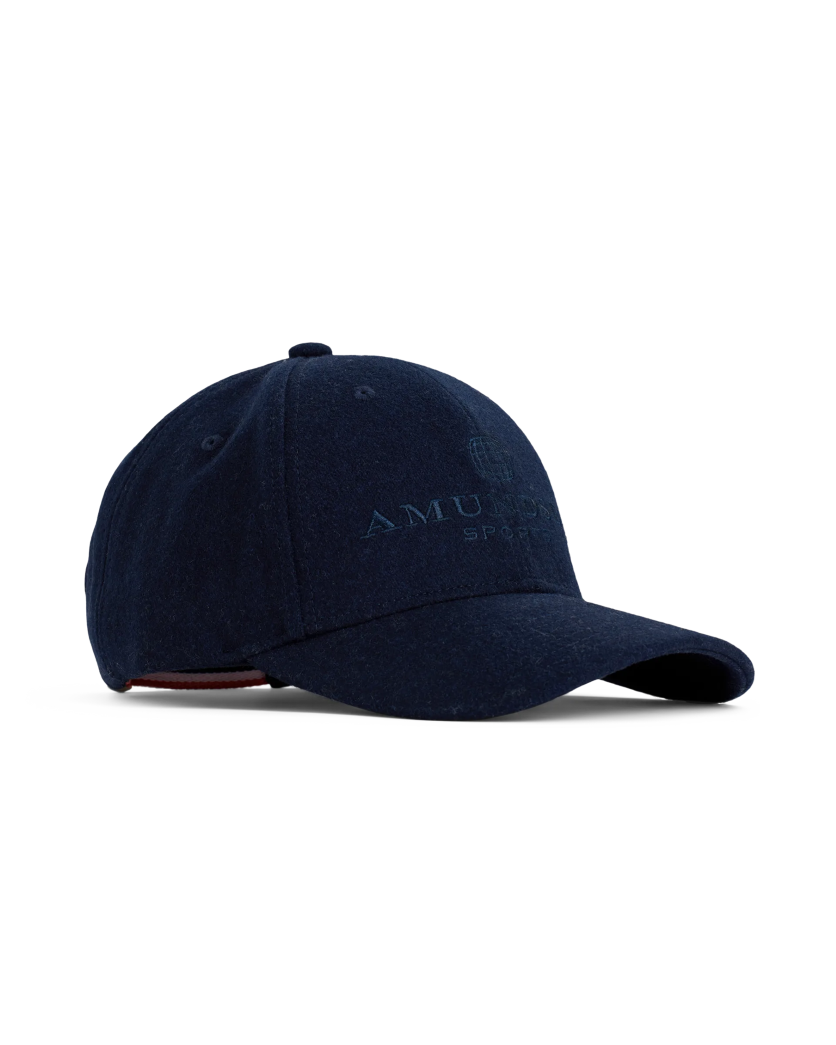 Wool Cap Tonal Embroidery - SILVER SPORT
