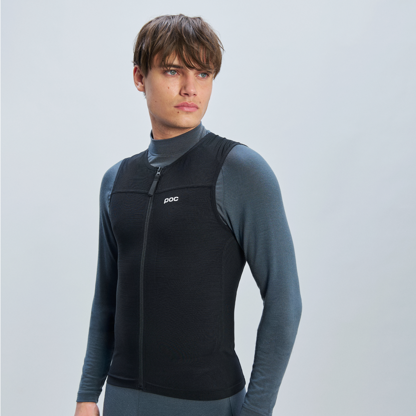 VPD Air Ski Protection Vest For Men - SILVER SPORT