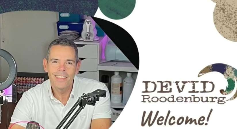 ECD Art journal met pagina's workshop Devid Roodenburg vrijdag 8 maart ...