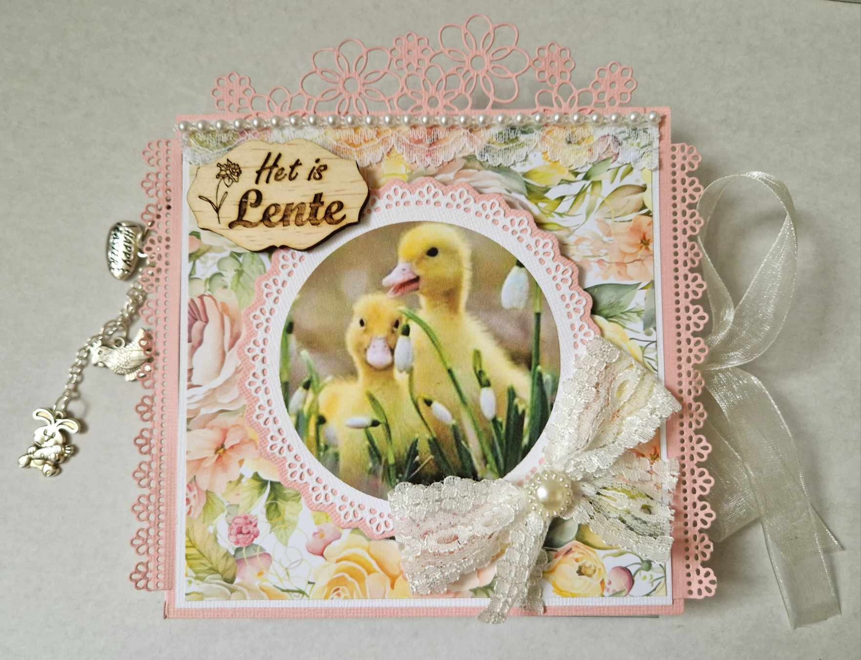 Het is lente kaart Miranda - Scrap@Home