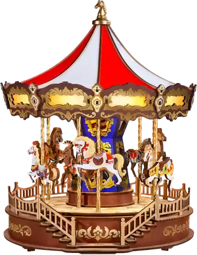 Robotime Classic Carousel - Scrap@Home