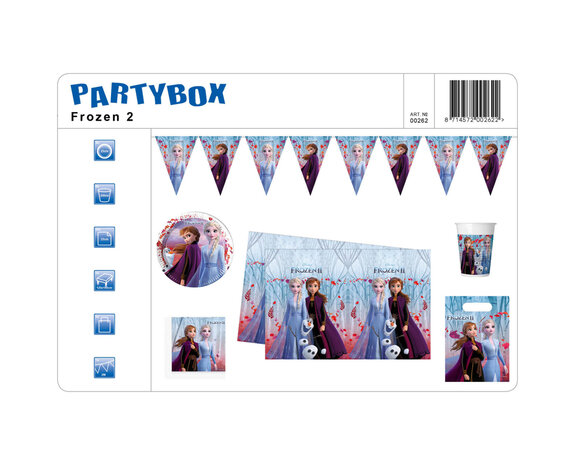 Frozen 2 Party Pack 8 Enfants Partywinkel