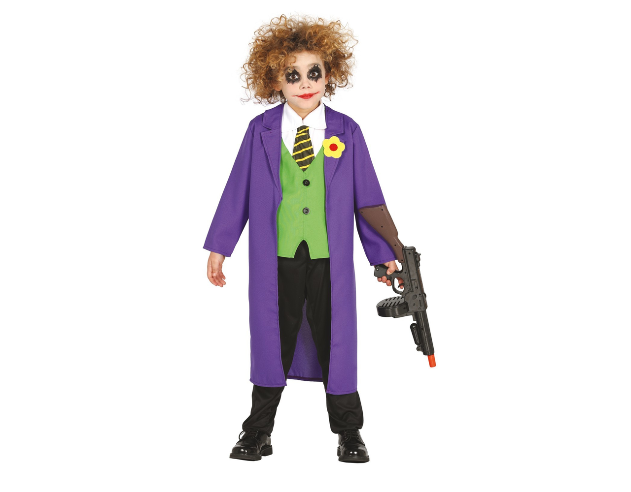 Traje Payasos Niño Morado - Partywinkel