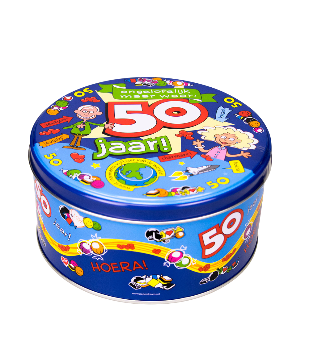 Candy Drum 50 Años 14cm - Partywinkel