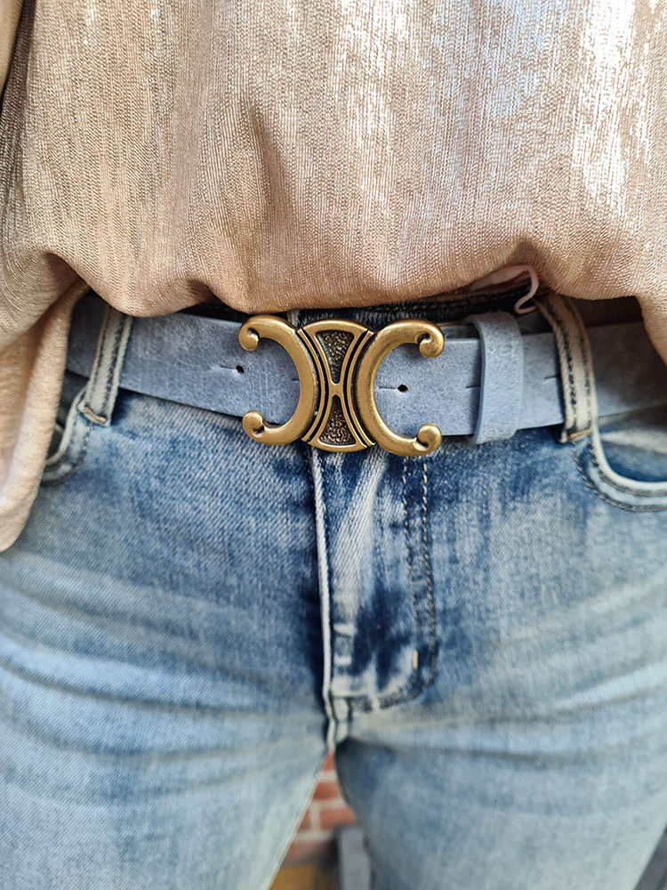 Look-a-Like Riem Celine Blauw - Maxime Fashion