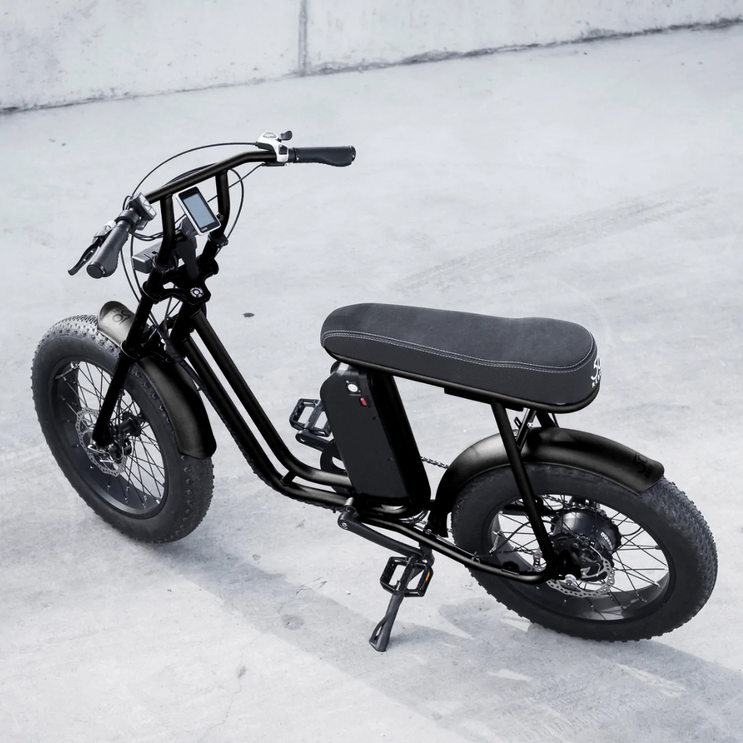 Fatbike 50 Rebels | V-serie Classic | 250 W | Metallic black | 80 km ...