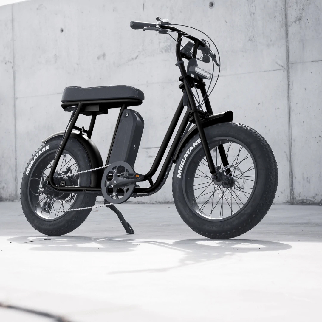 Fatbike 50 Rebels | V-serie Classic | 250 W | Metallic black | 60 km ...