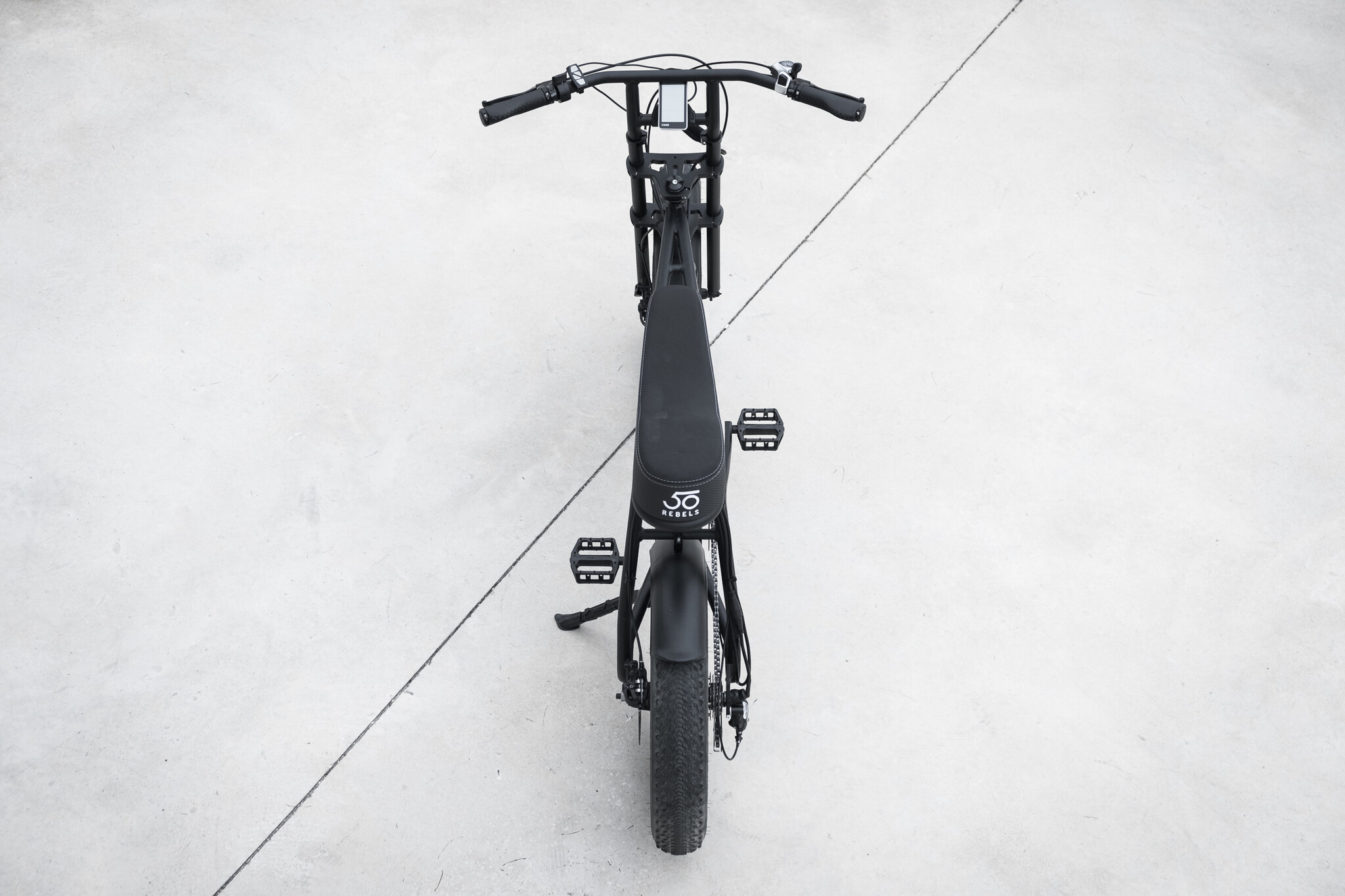 Fatbike 50 Rebels | R-Series Classic | 250 W | Metallic black | 60 km ...